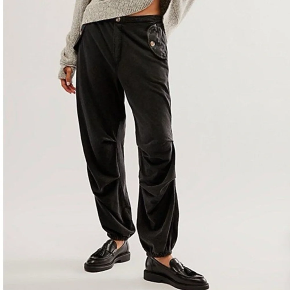 Free People | Pants & Jumpsuits | Free People One Acid Wash Black ...